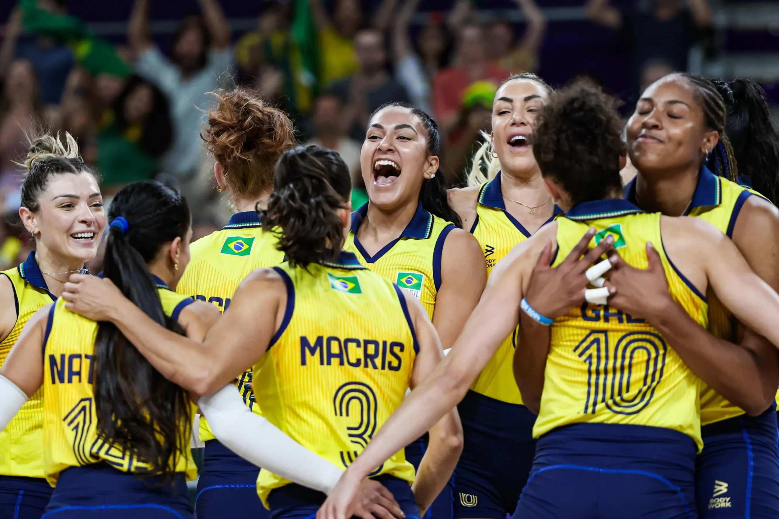 Brazil s Women s Volleyball Team Dominates Paris Olympics Group Stage The Rio Times